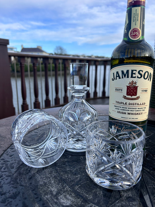 Pineapple 3-piece Nightcap Set – Kinsale Crystal